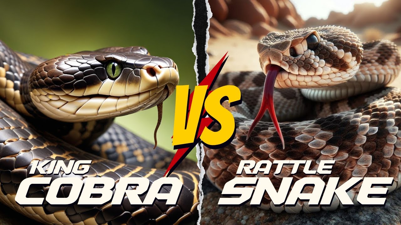 King Cobra vs. Rattlesnake: Venom Duel